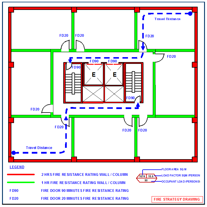 Fire_Strategy_DWG - شرکت تدبیر اسکان